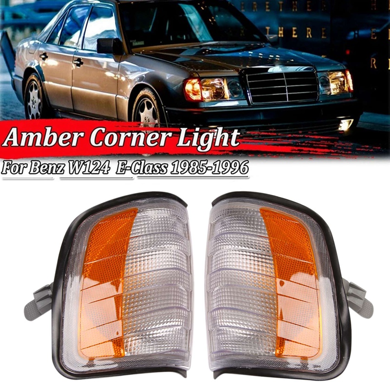 2X Car Corner Light Front Turn Signal Indicator Lamp for Mercedes Benz ...