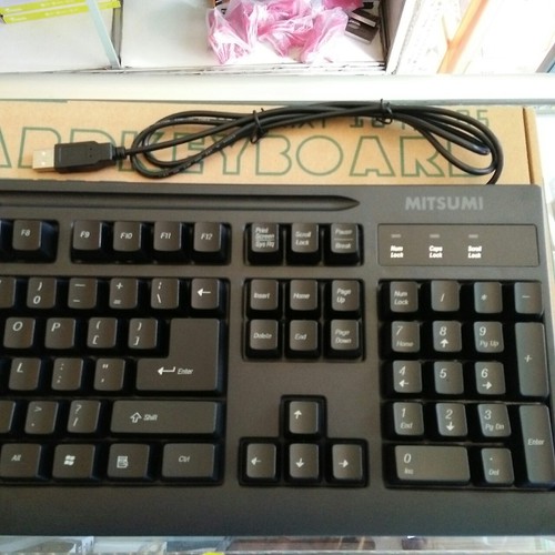 Bàn phím Mitsumi cổng USB - HÀNG CHÍNH HÃNG / Keyboard Mitsumi USB (Đen ...