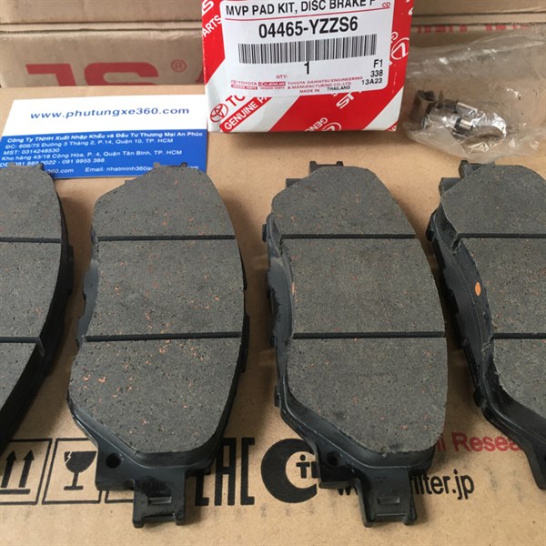 Bố thắng trước Innova 2017 mã Toyota 04465-YZZS6 (Bộ) | Lazada.vn