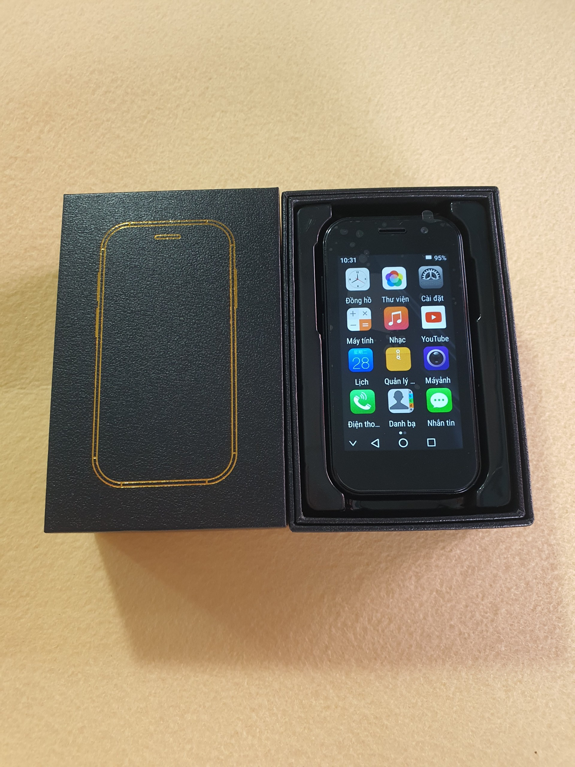 Điện thoại mini Soyes XS14 Pro (full box) bộ nhớ 32GB3GB có đầy đủ phụ ...
