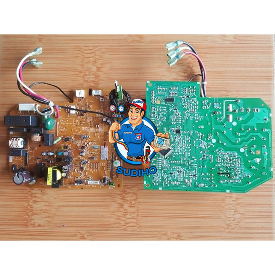 Bo Mạch Dàn Lạnh Điều Hòa Daikin Inverter 9000BTU 12000BTU Gas R22 FTKD ...