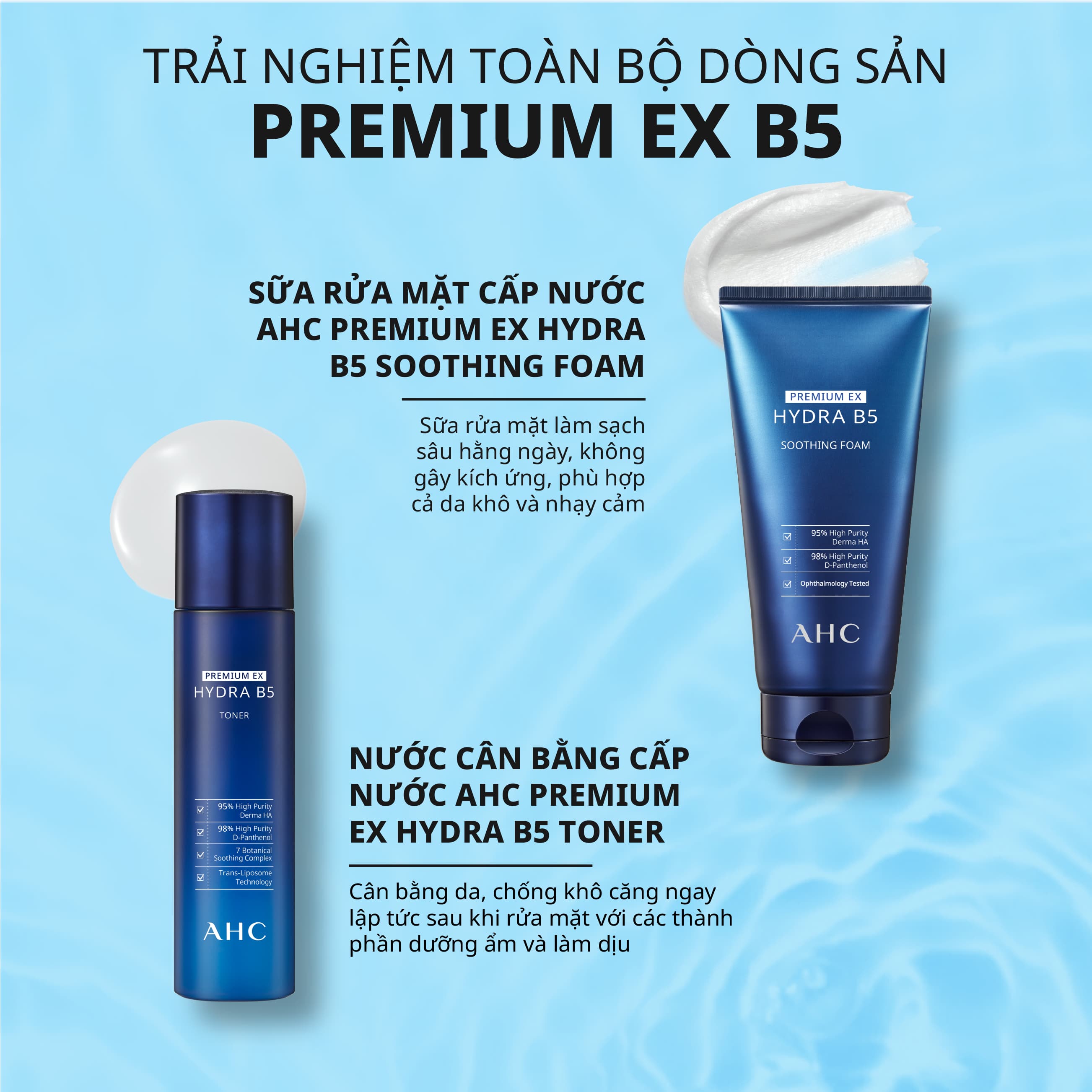 Tinh Chất Cấp Ẩm AHC Premium Ex Hydra B5 Soother 30ml - MixASale
