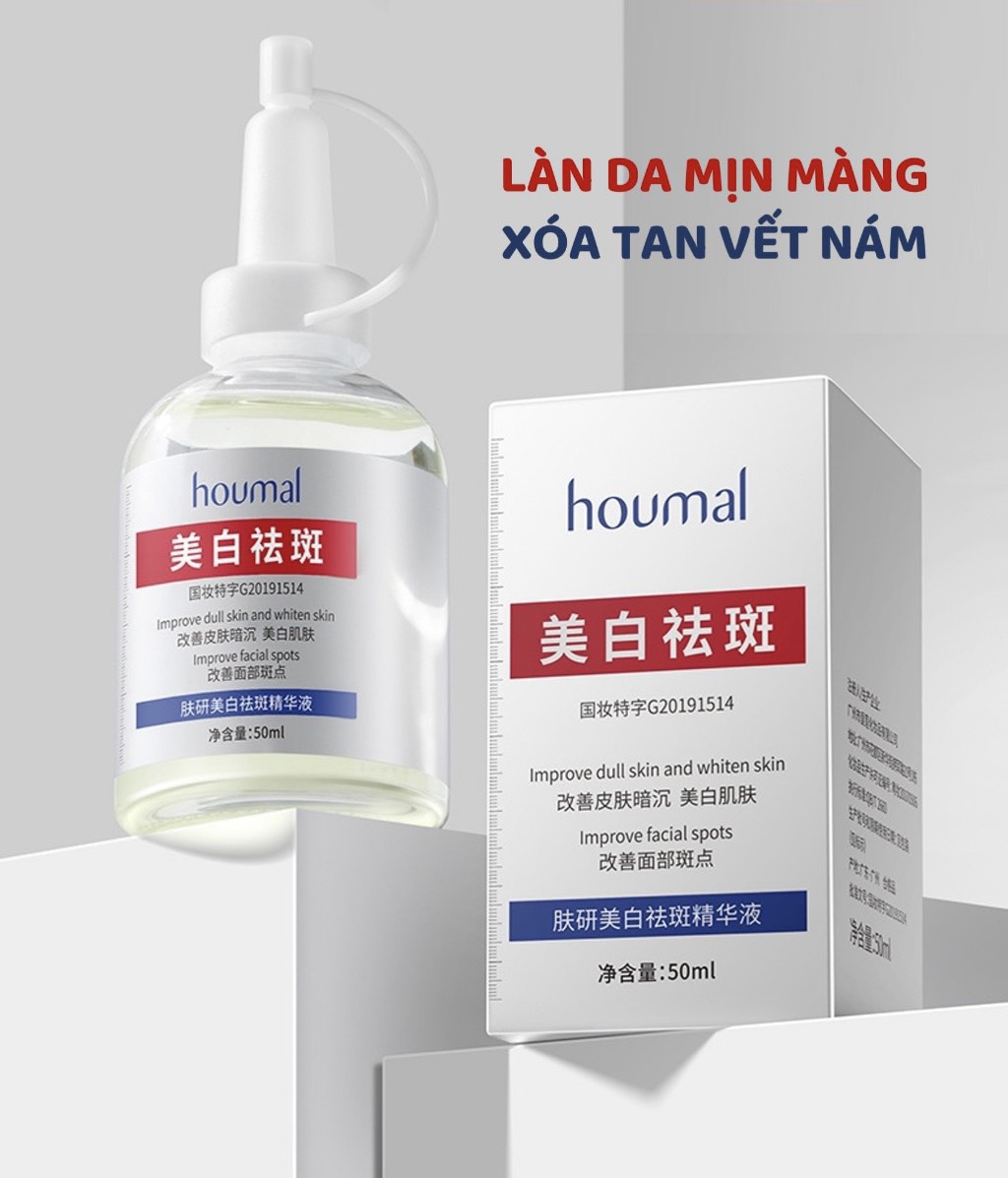Tinh chất hút nám tàn nhang đồi mồi HOUMAL serum dưỡng da chống lão hóa ...