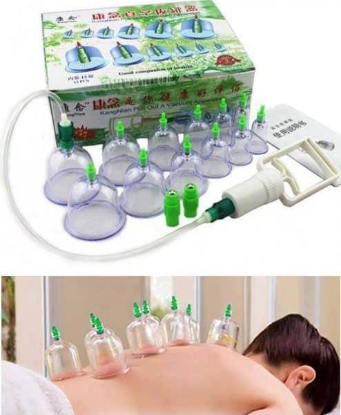Bộ Giác Hơi Cao Cấp 12 Ống Bộ Giác Hơi Bằng Nhựa Giúp Loại Bỏ Độc Tố ...