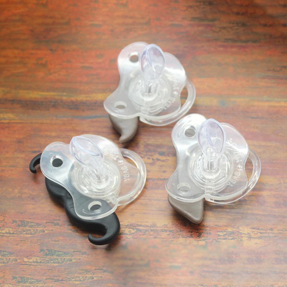 Village Baby Pacifier BPA Free Silicone Cowboy Beard Pacifier Infant ...