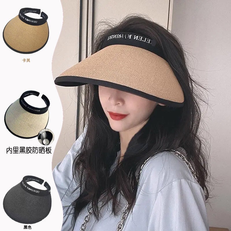 Nón Chóp Nữ Nón Cói Nửa Đầu Hot Trend Mũ Nữa Đầu Chống Nắng Rộng Vành