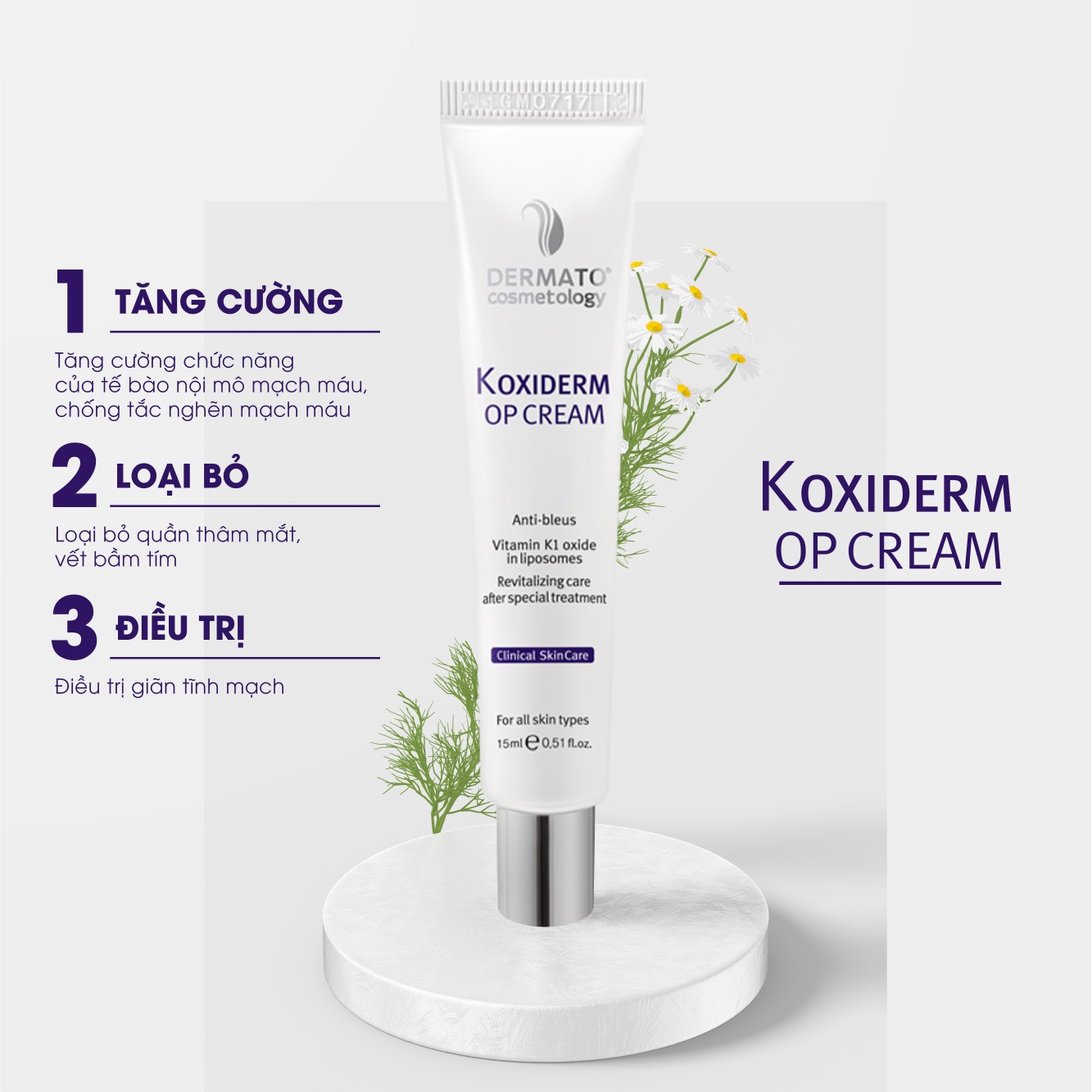 Kem Phục Hồi Vitamin K Dịu Da Tức Thì KOXIDERM OP CREAM 30ml | Lazada.vn