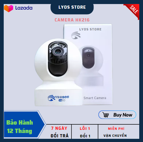 Camera IP Wifi Yoosee HK216 , Kết Nối Wifi Không Dây , Có Hồng Ngoại ...
