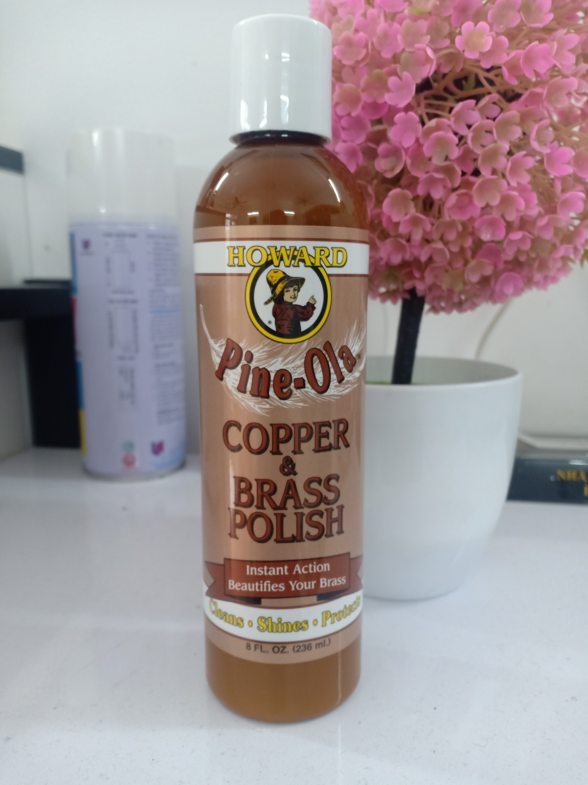 Dung dịch lau bóng đồ dùng bằng đồng, thau Howard Pine-Ola Copper ...