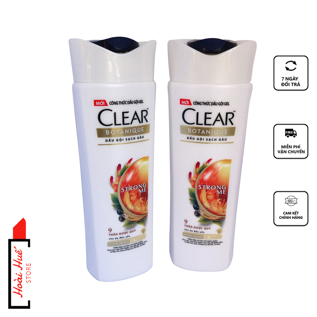 Set 2 Chai Dầu Gội Clear Men Sạch Sâu Da Đầu Ngăn ngừa gàu hiệu quả 70g ...