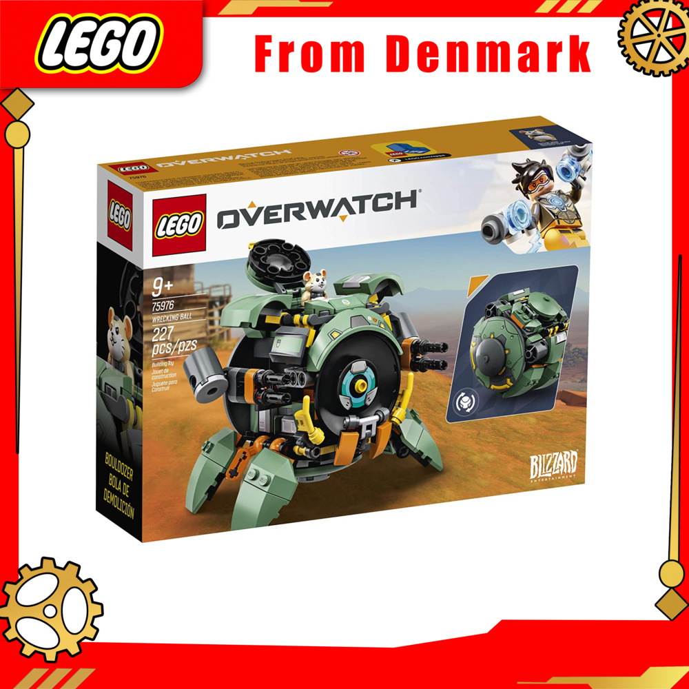 LEGO Overwatch Wrecking Ball 75976, clock toy, suitable for girls and ...