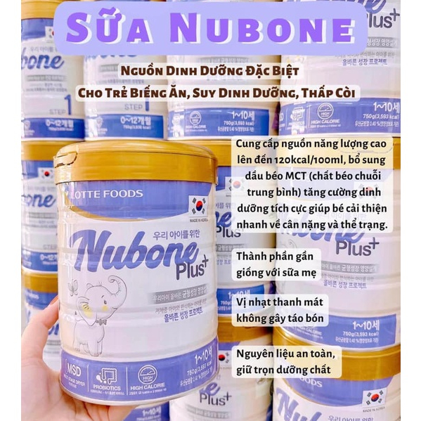 SỮA CAO NĂNG LƯỢNG NUBONE PLUS - MixASale