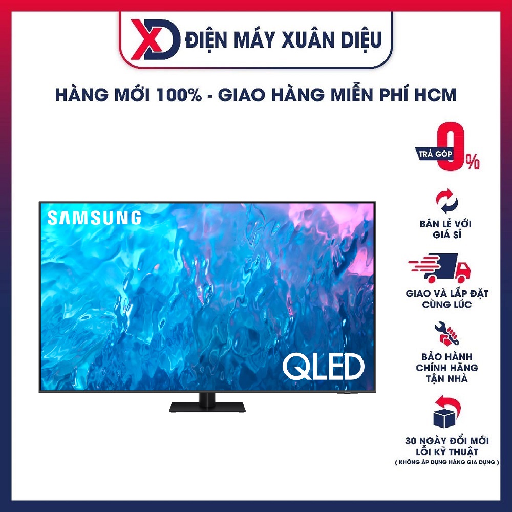QA75Q60CA - Smart TV QLED 4K 75 inch Samsung QA75Q60C - Free shipping ...