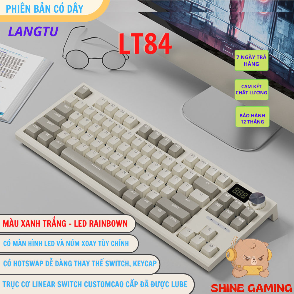 Bàn phím cơ LANGTU LT84 PRO - MixASale