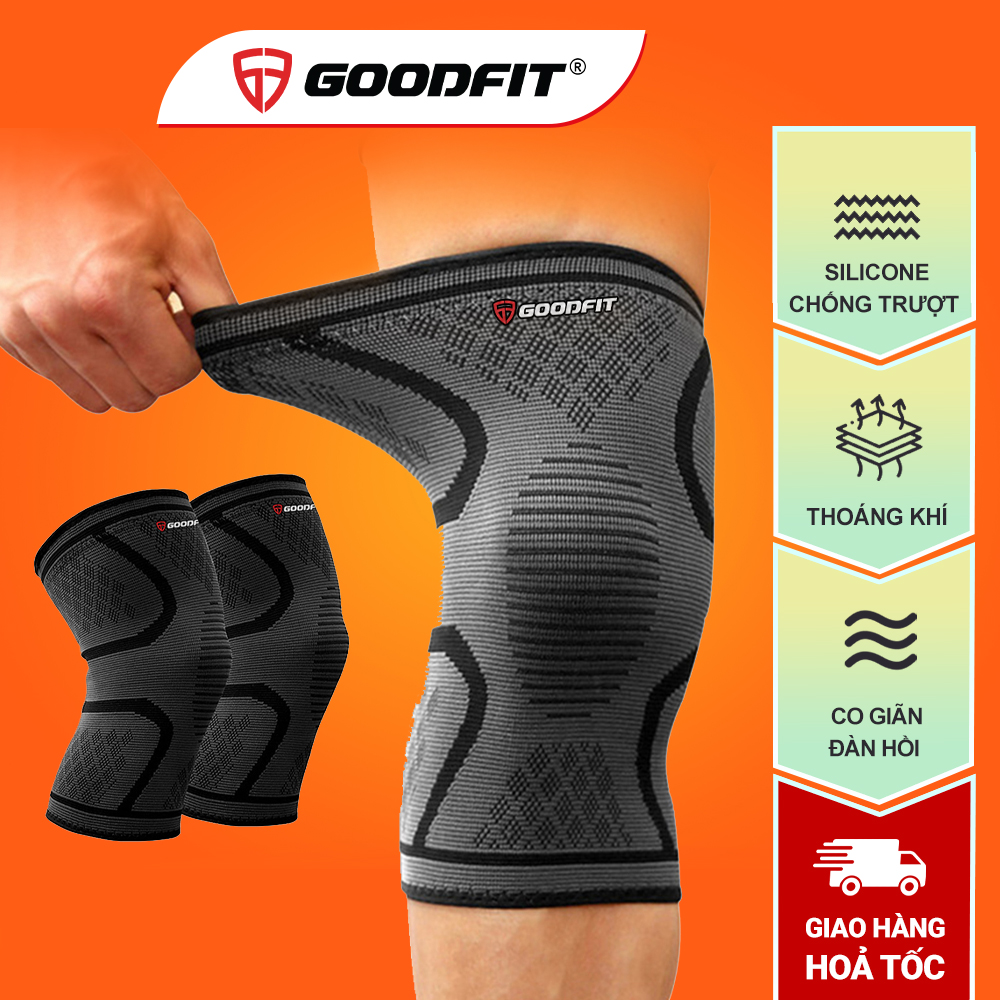 Băng Gối Bảo Vệ Gối Băng đầu Gối Thủ Môn Bó Gối Tập Gym Dày Dặn Co Giãn 4 Chiều Mixasale