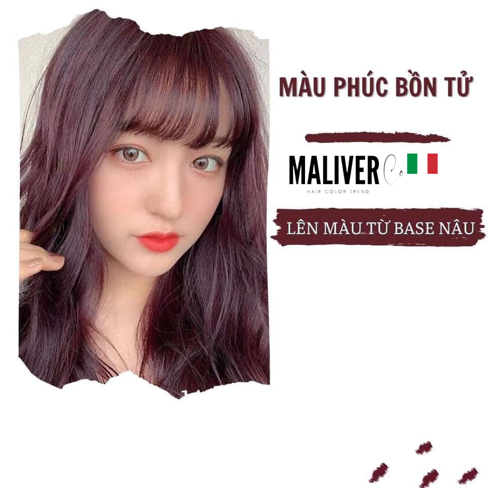 Thuốc nhuộm tóc màu nhuộm phúc bồn tử - Maliver Hair | Lazada.vn