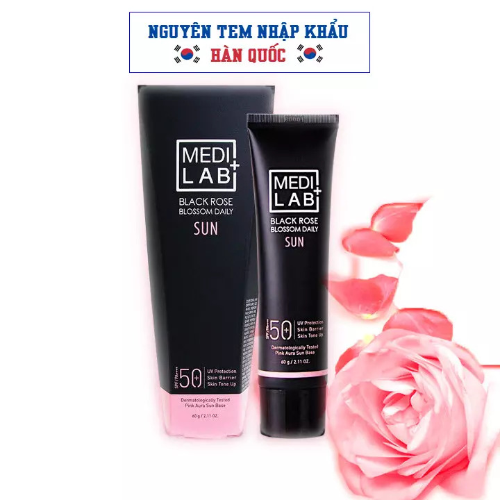 Kem chống nắng hoa hồng đen Daycell Hàn Quốc ( Medi Lab Black Rose ...