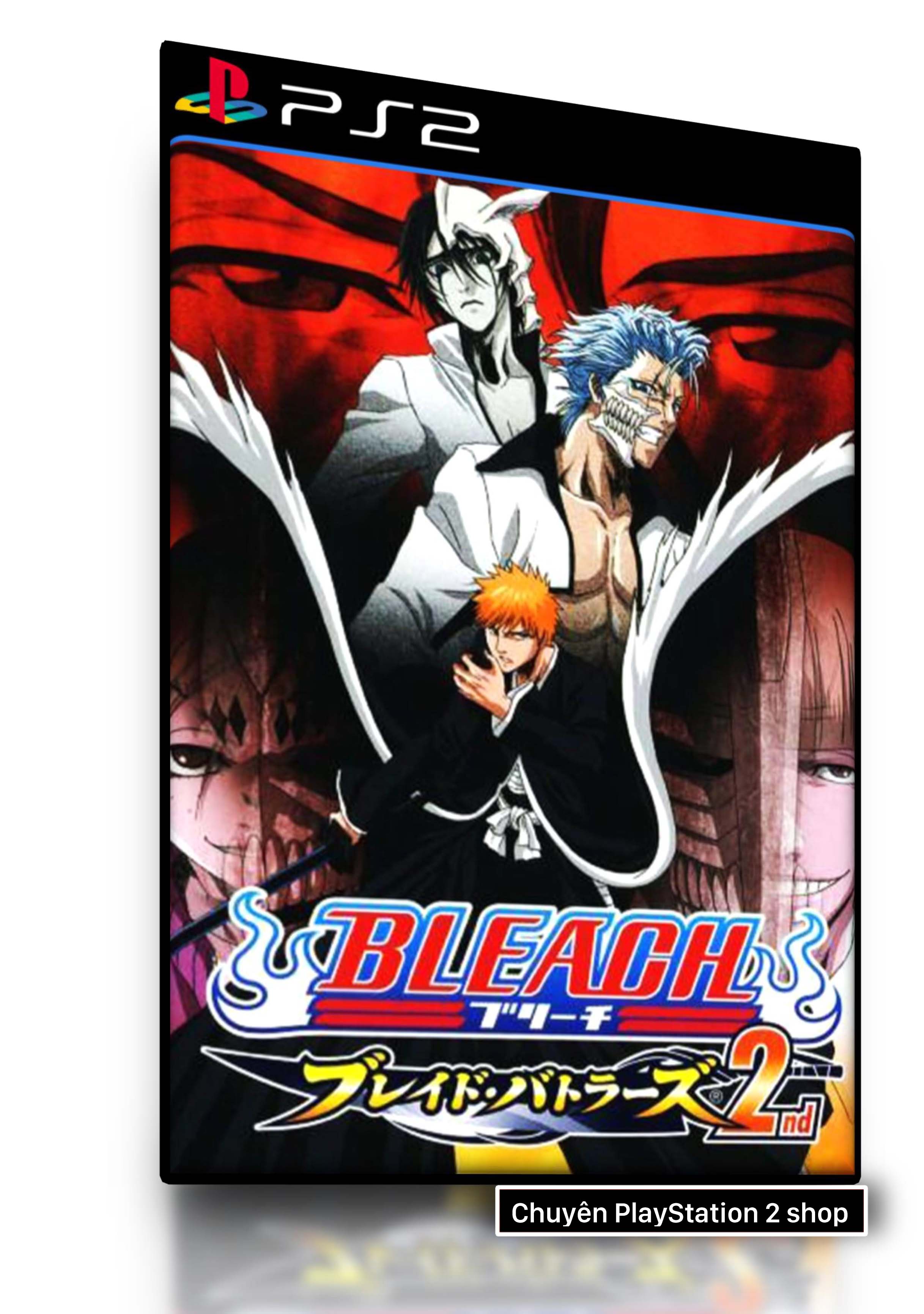 Đĩa game PS2, Bleach: Blade Battlers 2nd (Japan) (đối kháng) cho máy ...