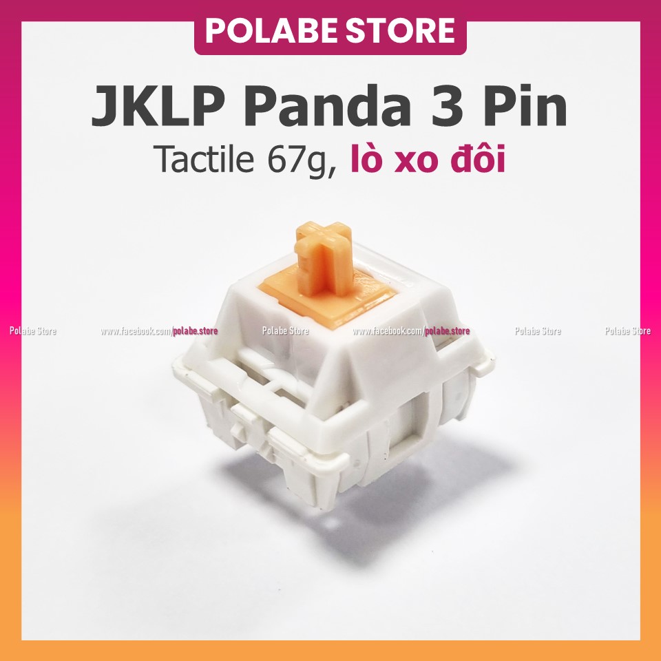 Công tắc JKLP Holy Panda Pro tactile switch prelube bàn phím cơ Aflion Panda - Polabe Store ...