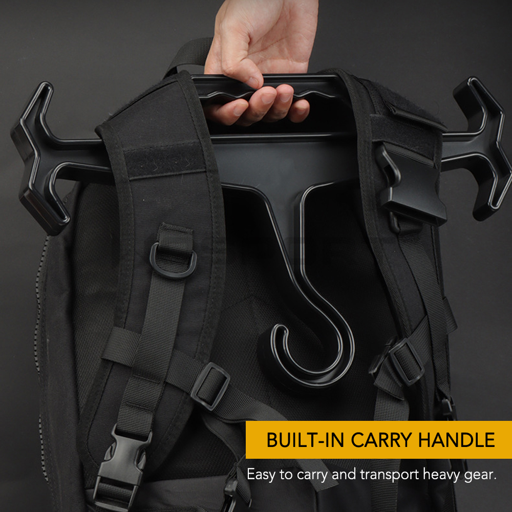 TOMSHOO Tactical Hanger Heavy Duty Plastic Dry Hanger Multipurpose Gear ...