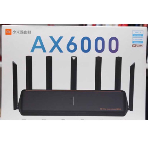 Bộ phát Wifi Router Xiaomi AX6000 AIoT hỗ trợ - Wifi 6E Mesh, 248 thiết ...