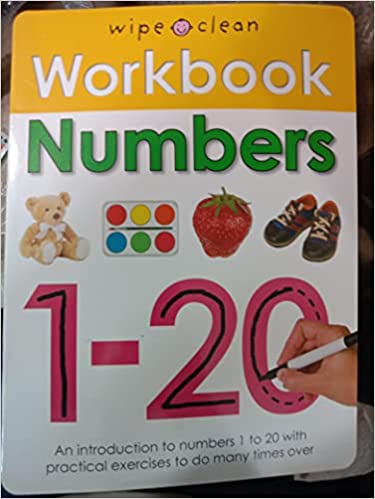 Sách-Anh: Wipe Clean Workbook Numbers 1-20 | Lazada.vn