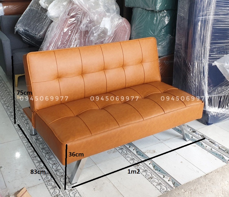 Ghế Sofa Bed Mini Ngắn 1m2 - Sopha Giường Nhỏ Gọn Phòng Trọ, Căn Hộ ...