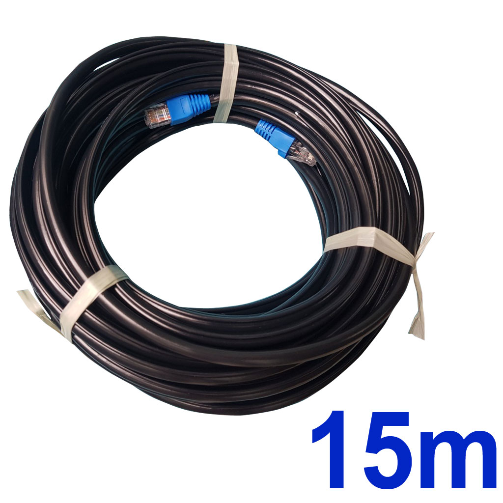 10m đến 50m Cáp mạng ngoài trời Cat6 chuẩn FTP chống nhiễu 8 lõi đồng ...