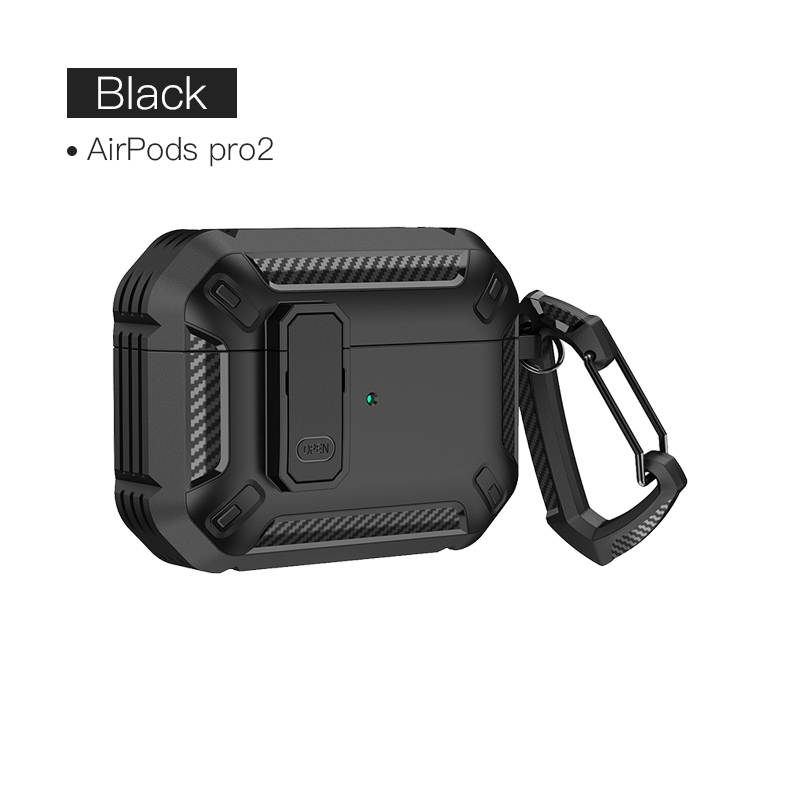 KUULAA Carbon Fiber Case for AirPods Pro 2 Case Protective Cover ...