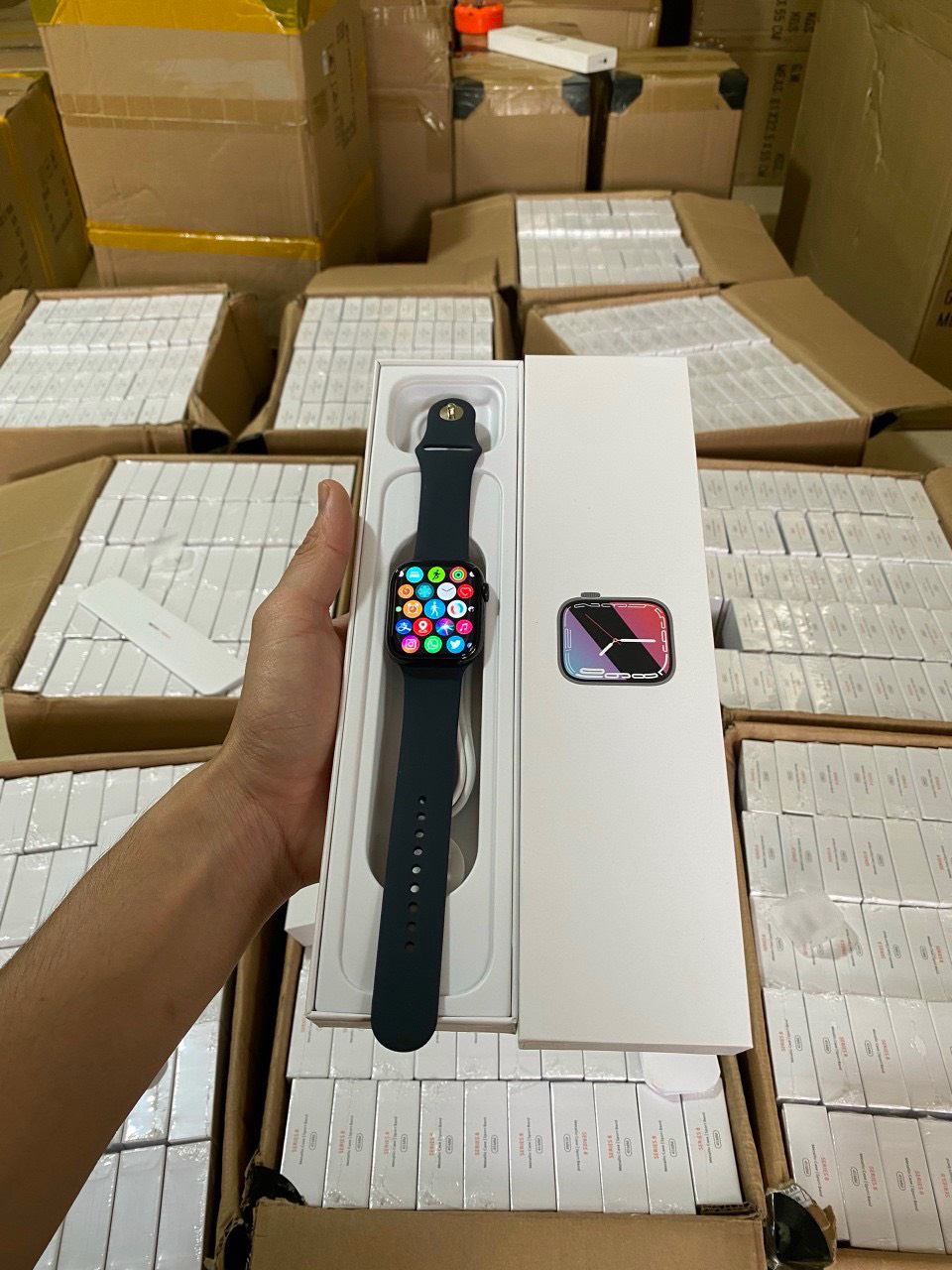 FULL BOX Đồng Hồ Thông Minh H10 Pro Series 8 Màn Hình Siêu Tràn Viền ...