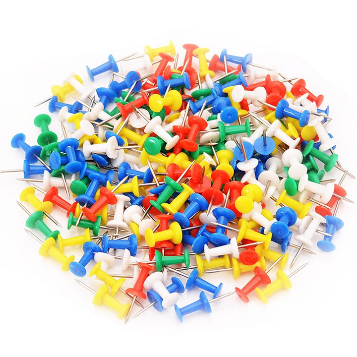 Ghim mũ nhựa màu,đinh ghim bảng nỉ | Lazada.vn