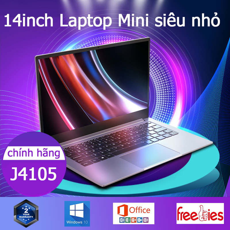 máy tính laptop Mới 14 Inch Intel Celeron J4105 RAM 6GB SSD 256GB ...