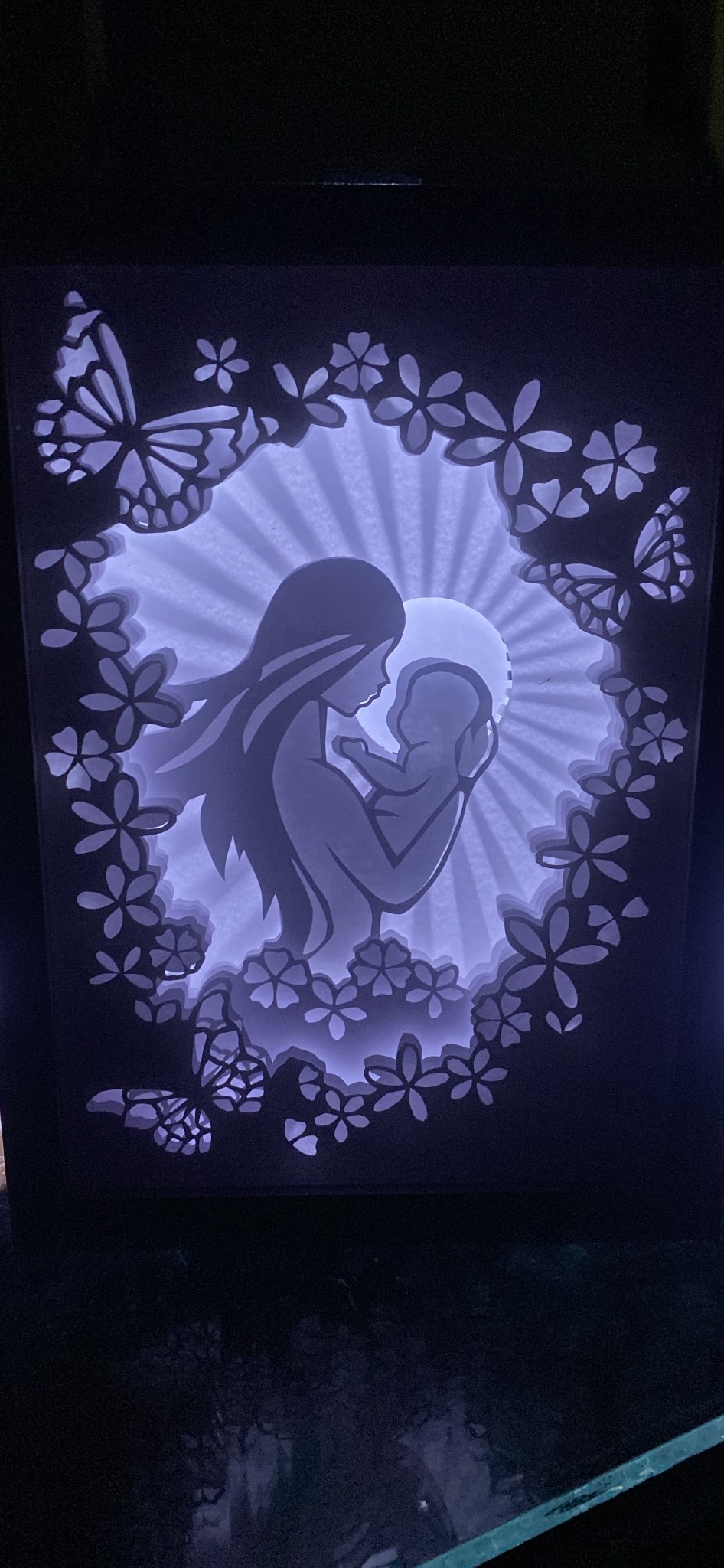 Siêu giảm giá duy nhất 30/6--LIGHTBOX KIRIGAMI ĐÈN TRANH 3D NGHỆ THUẬT ...