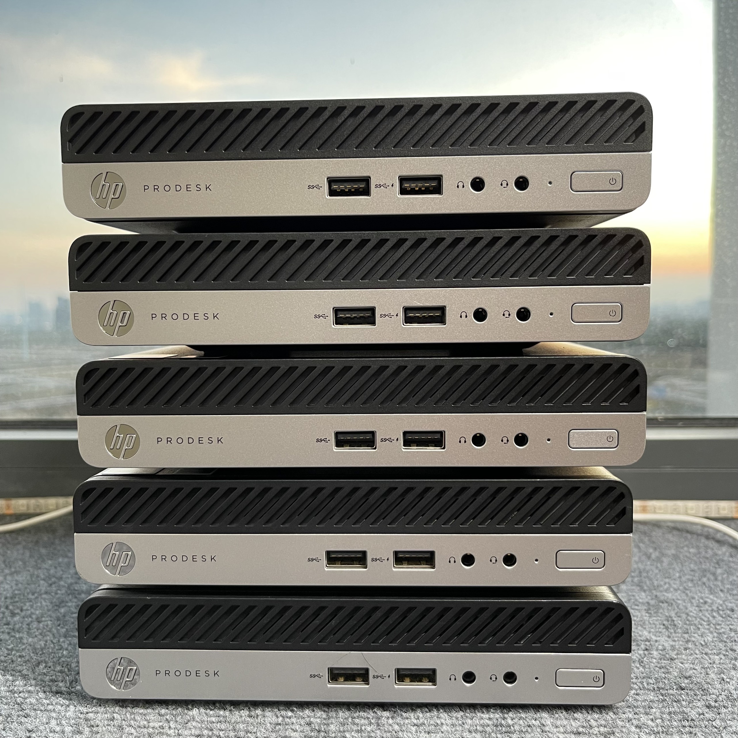 Máy tính để bàn PC Mini HP Prodesk 400 G4 G5400T Ram 8 SSD 128G (ảnh ...