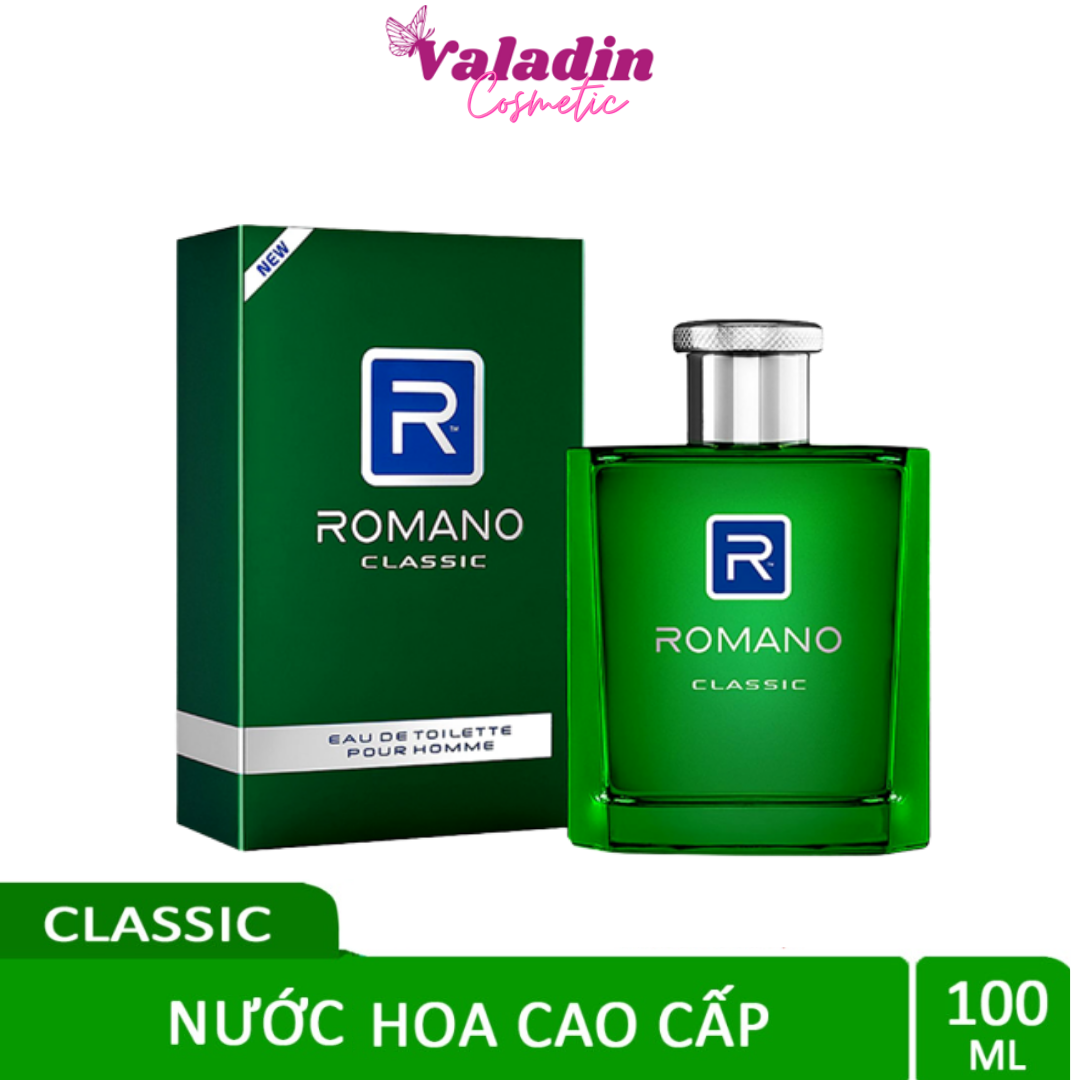 Dầu thơm Nước hoa ROMANO [HCM]Classic Pour Homme EDT 100ml Chai nước ...