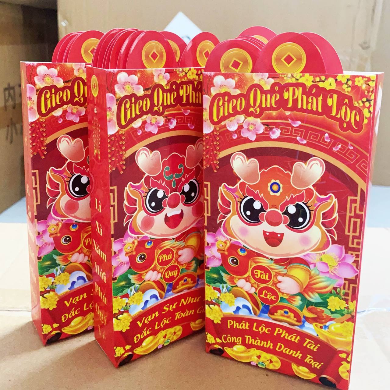 Bao lì xì gieo quẻ hot nhất 2025 - 12 que rút quẻ tương đương các con ...