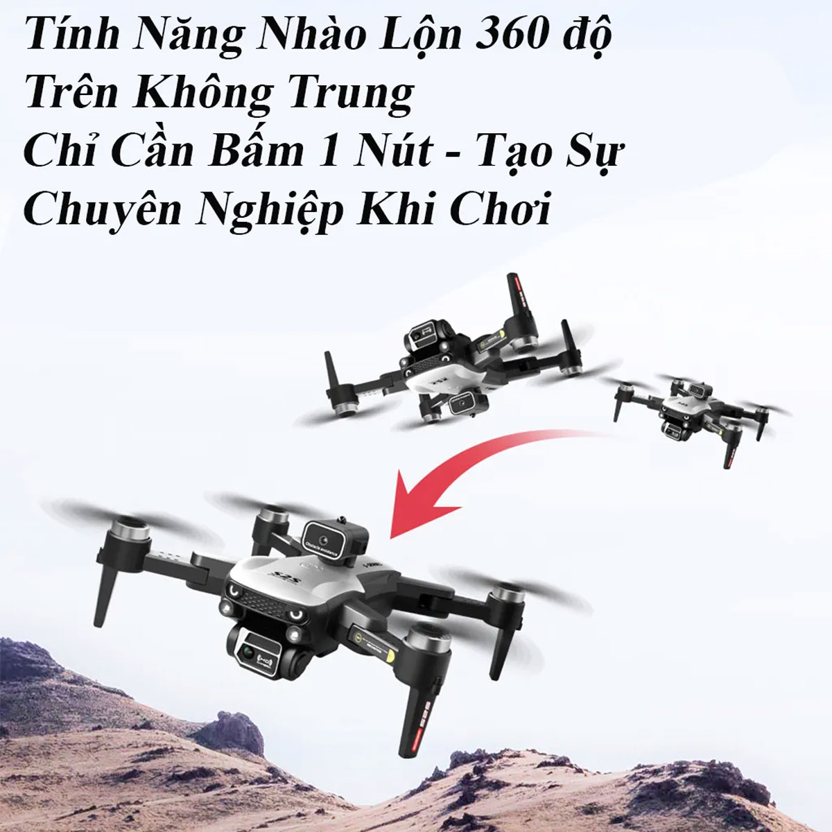 Máy Bay Camera Flycam 4K S2S Chính Hãng Cảm Biến Chống Va Chạm Máy Bay ...