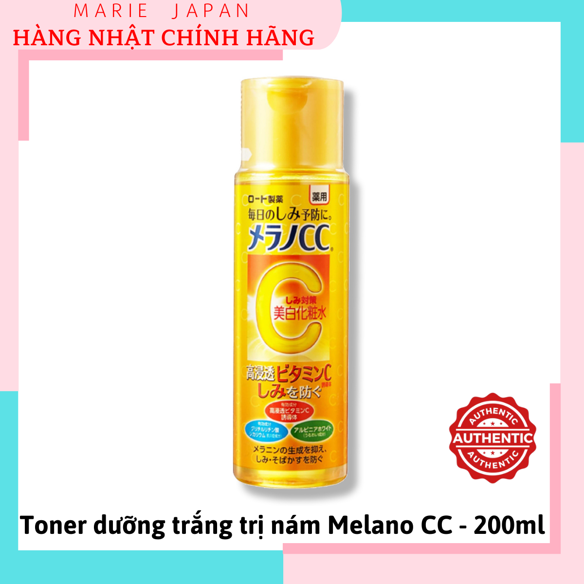 Imported from Japan SERUM VITAMIN C ROHTO MELANO CC 20ML HỖ TRỢ GIẢM ...