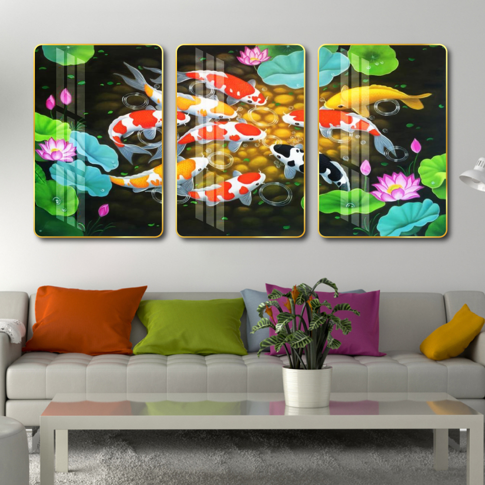 Lalashop - Bộ sưu tập Tranh treo tường Hoa Sen nghệ thuật 3d hiện đại Tranh hoa sen phật giáo ...