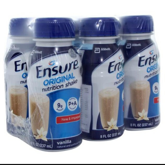 Sữa Ensure nước - Lốc 6 chai - Date luôn mới - MixASale