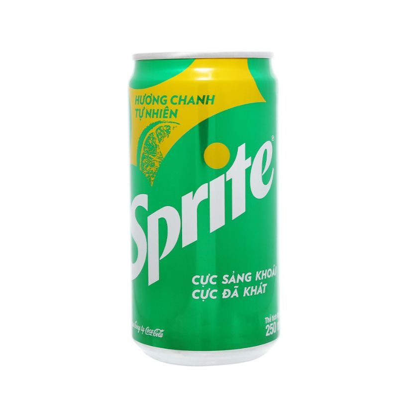 Nước Giải Khát Có Gas Sprite Lon 250ML | Lazada.vn