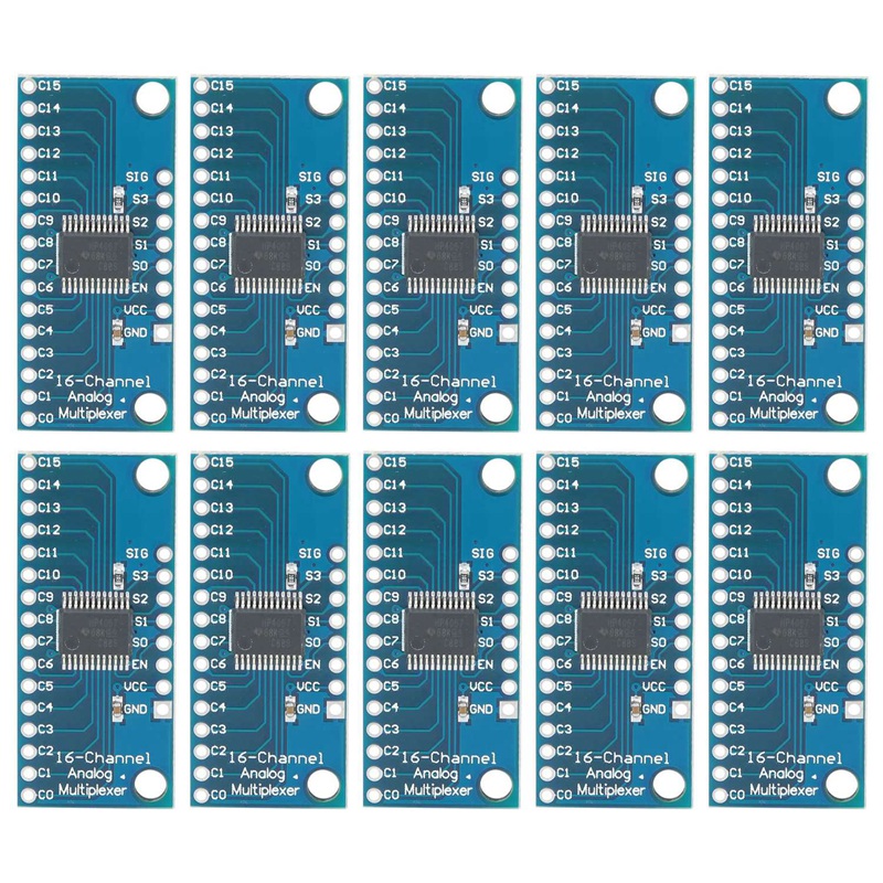 10Pcs 16CH Analogue Multiplexer Module 74HC4067 CD74HC4067 Precise ...
