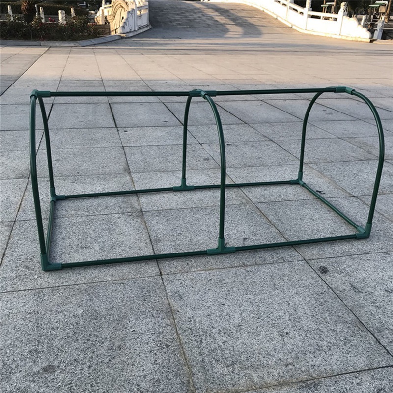 Movable Steel Frame Outdoor Plant Cover Zipper Garden Greenhouse Warm ...