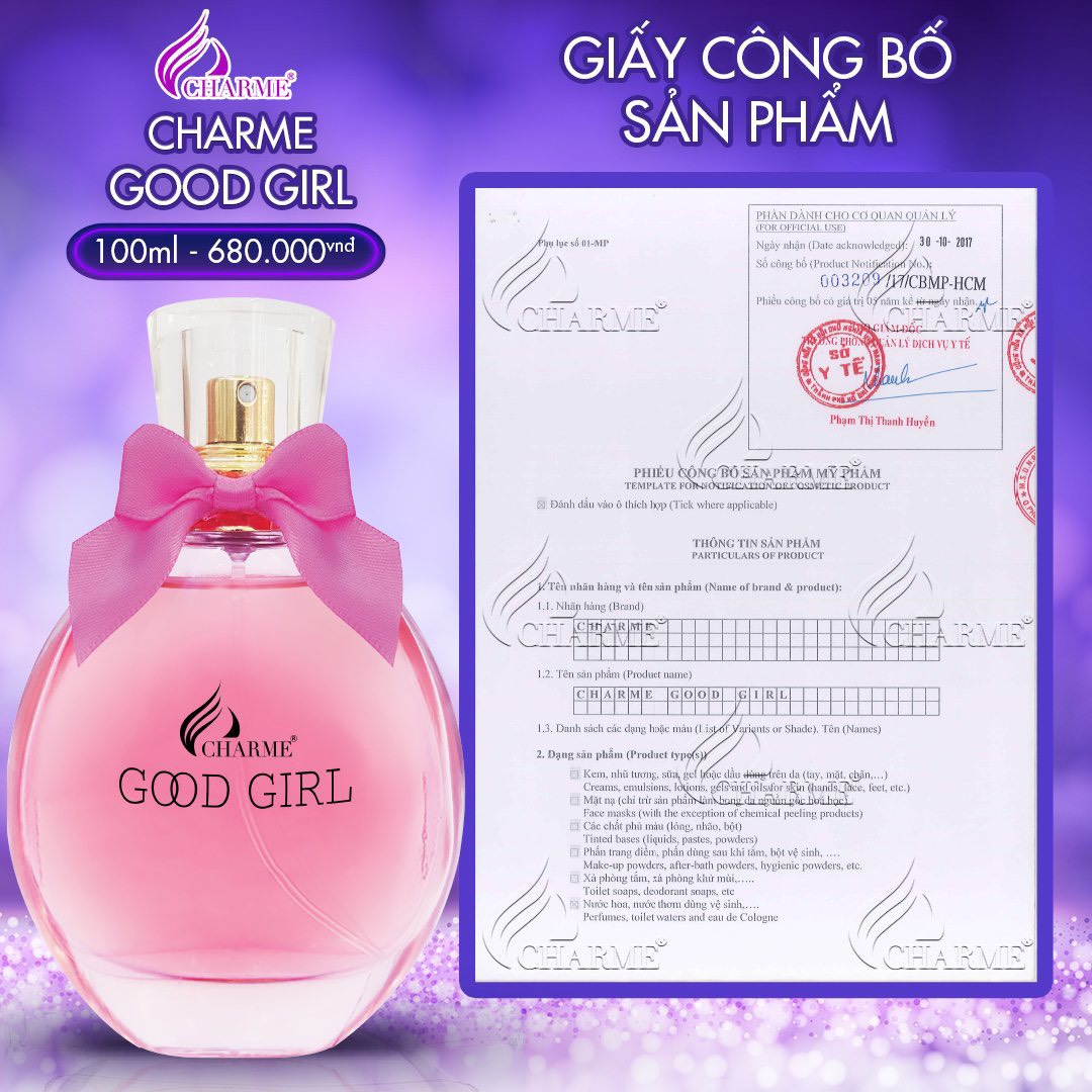 Nước Hoa Nữ Good Girl 100ml Gợi Cảm Cuốn Hút Chính Hãng Cty - MixASale