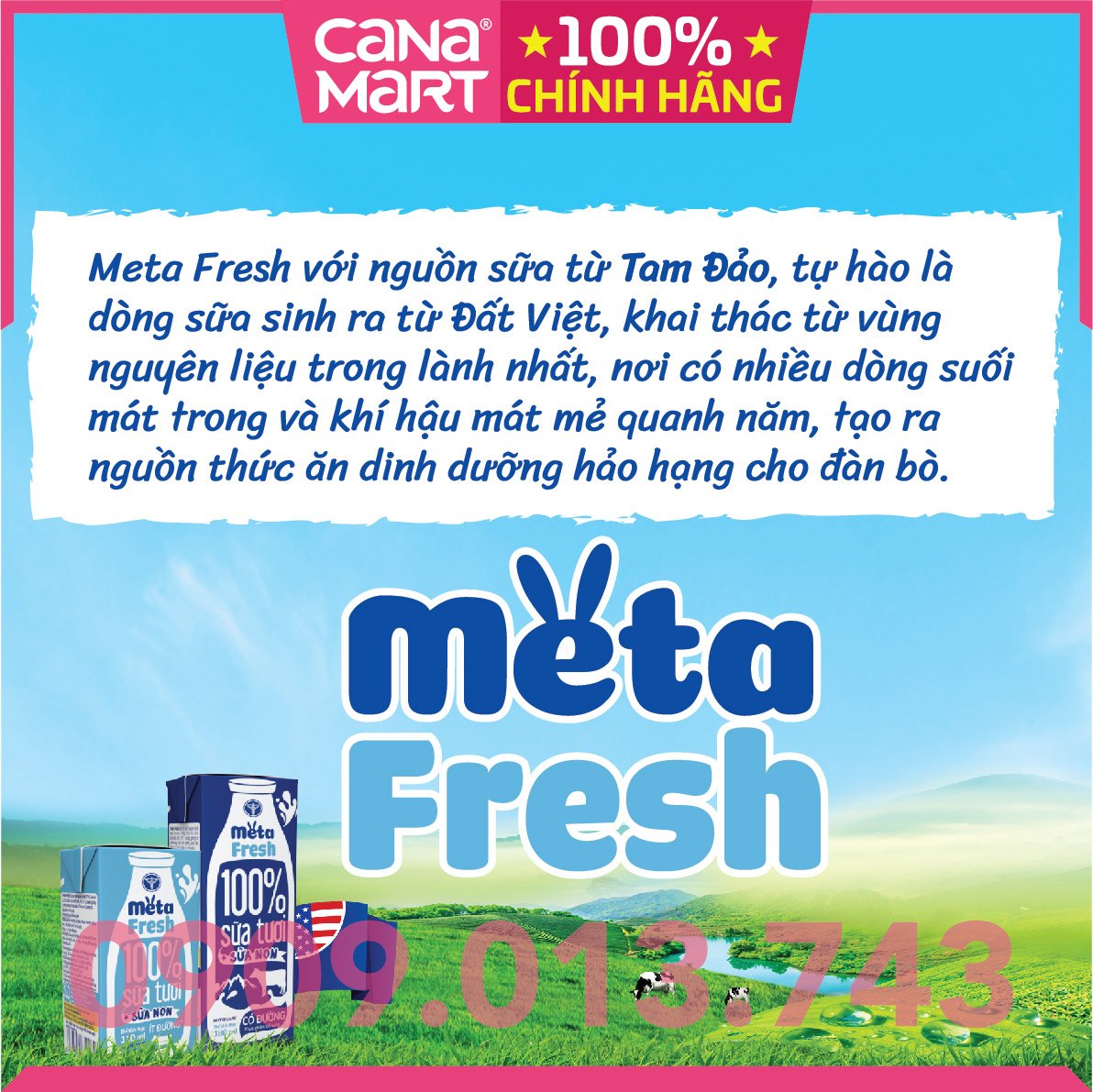 Thùng sữa tươi Nutricare Meta Fresh Ít Đường sữa non tăng cường miễn ...
