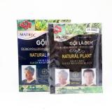 [HCM]DẦU GỘI LÀM ĐEN TÓC GỘI LÀ ĐEN MATRIX BLACK HAIR DYE 25ML x 10 GÓI ...