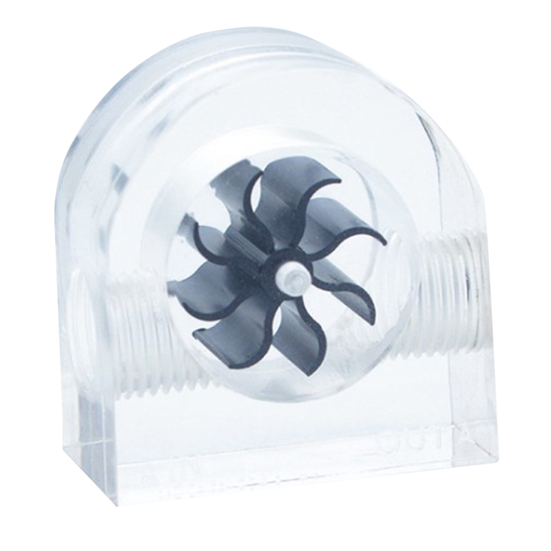 Acrylic Computer Water Flow Water Cooling Flow Indicator Meter ...