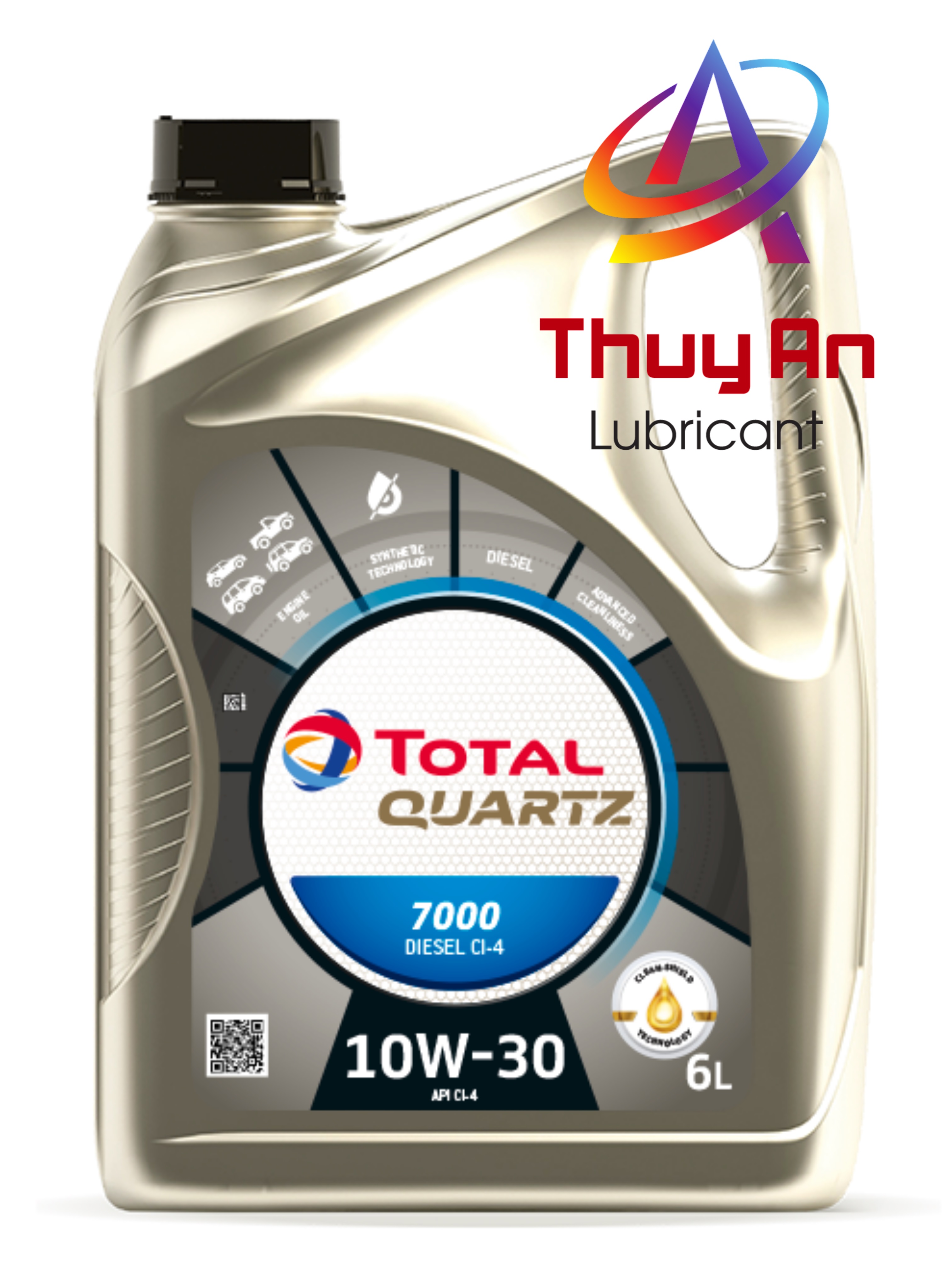 Nhớt Ôtô TOTAL QUARTZ 3000 SJ 20W-50 4L - Xe Vận Hành Bền Bỉ Và Duy Trì ...