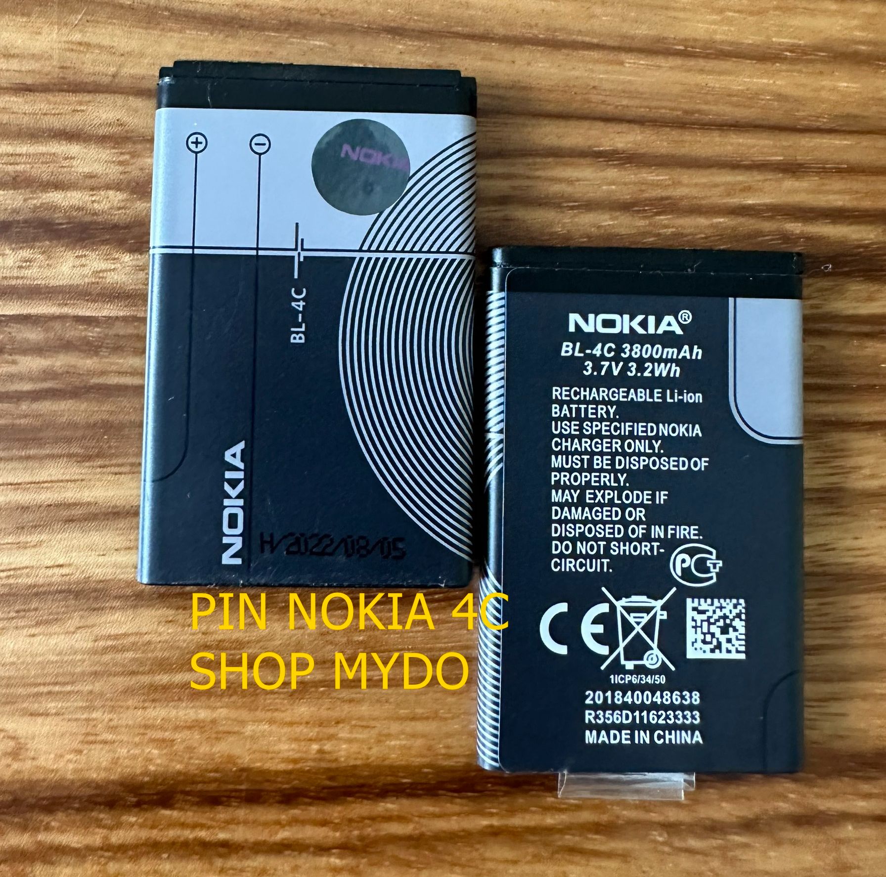Pin nokia 4c loại 2ic và pin Zin Máy cho 1202 ,6300 | Lazada.vn