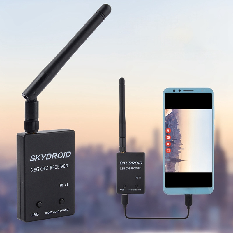 Skydroid 5.8Ghz 150CH True Diversity UVC OTG Smartphone FPV Receiver ...
